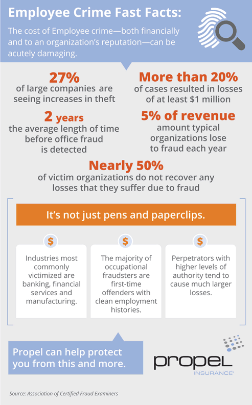 Employee Crime - Propel Insurance